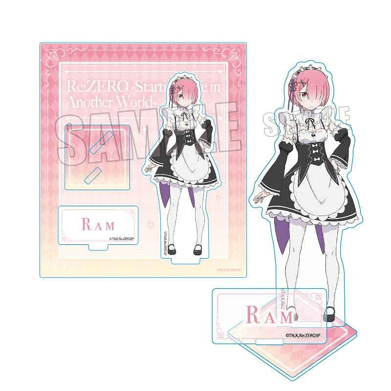 (Goods - Stand Pop) Re:Zero - Starting Life in Another World Acrylic S