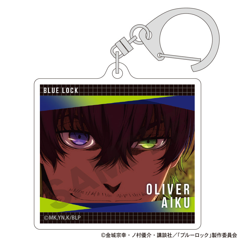 (Goods - Key Chain) Blue Lock Acrylic Key Chain Oliver Aiku Anime Stil