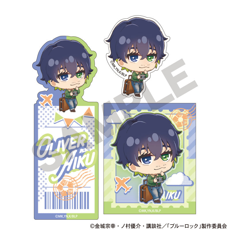 (Goods - Sticker) Blue Lock Sticker Set Oliver Aiku Chibi (Travel)