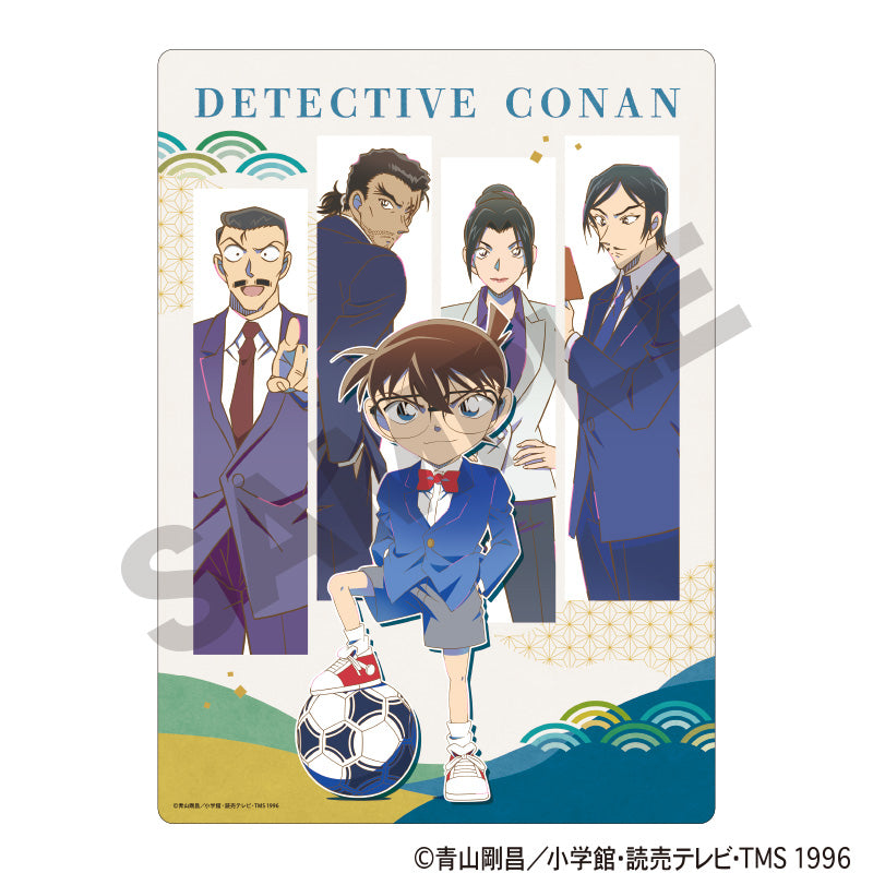 (Goods - Writing Mat) Detective Conan Writing Mat (Green Japanese Patt