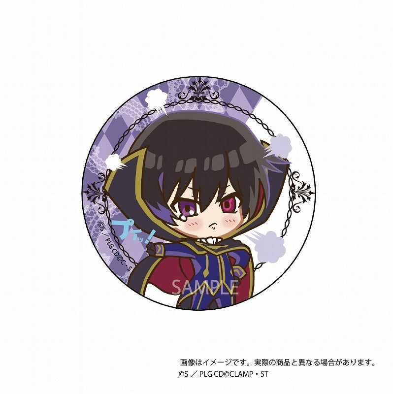 (1BOX=8)(Goods - Badge) CODE GEASS Lelouch of the Rebellion Pouty Butt