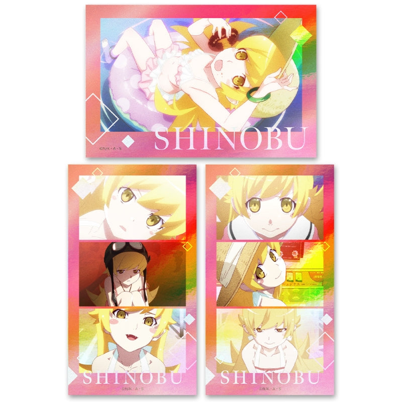 (Goods - Sticker) Monogatari Series Thumbnail Kira Sticker Set Shinobu