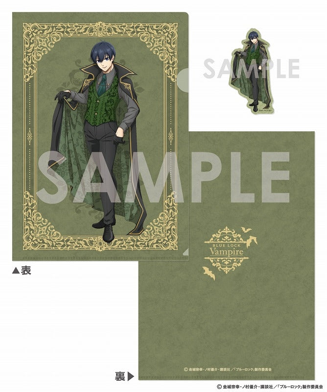 (Goods - Set) Blue Lock Clear File & Die-cut Sticker Set ~ Vampire ~ 1