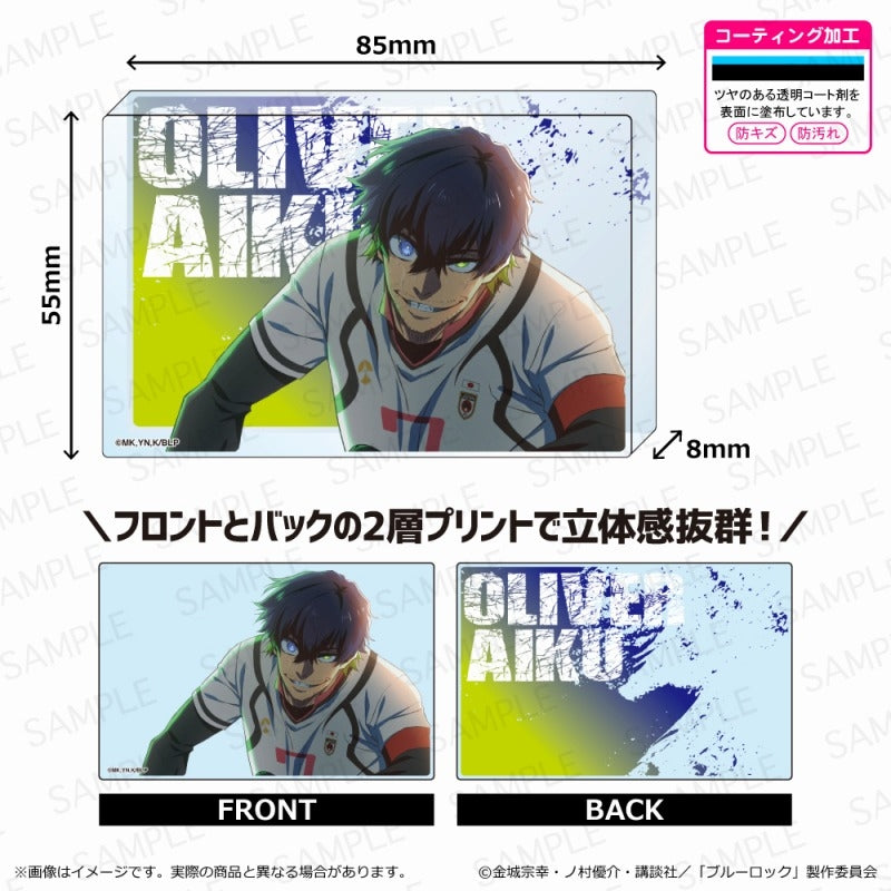 (Goods - Ornament) Blue Lock Acrylic Block/Oliver Aiku