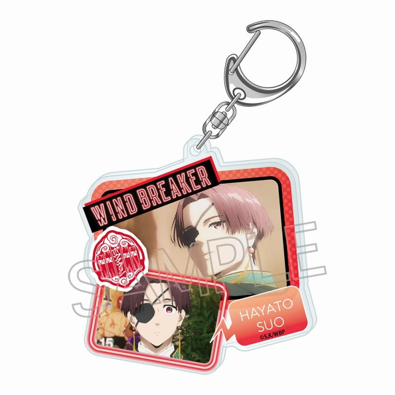 (Goods - Key Chain) WIND BREAKER Collage Acrylic Key Chain Hayato Suo
