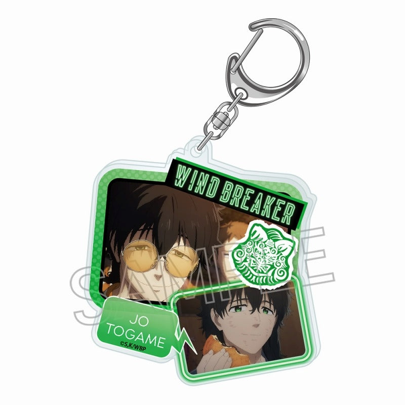 (Goods - Key Chain) WIND BREAKER Collage Acrylic Key Chain Jo Togame