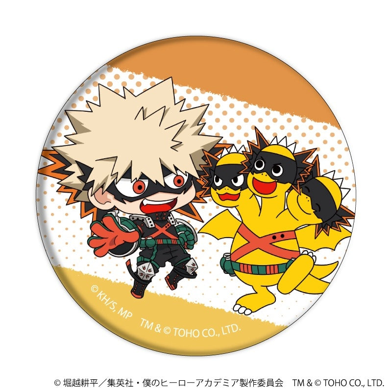 Blind](1BOX=8)(Goods - Badge) My Hero Academia x Chibi Godzilla Butt