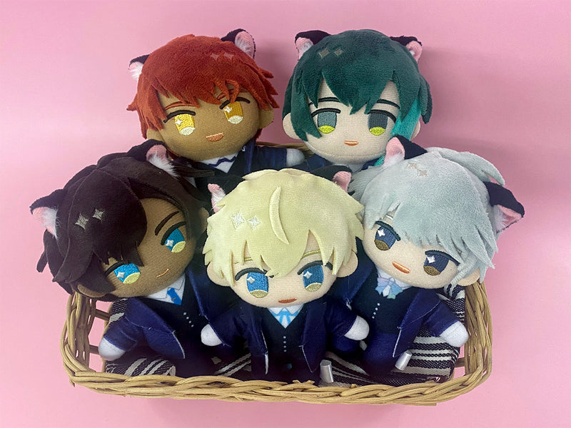 【animate】(Goods - Plush) Obey Me! Black Cat Butler Cafe Plush (Luke ...